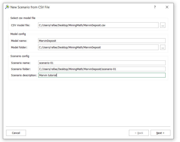 Importing the Block Model - MiningMath