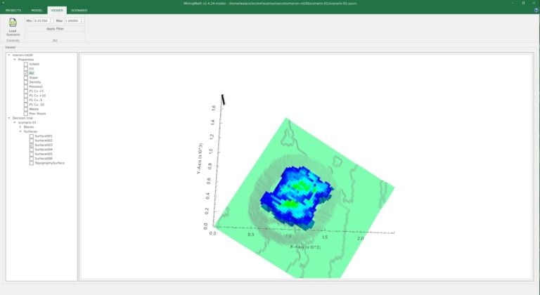 Importing the Block Model - MiningMath
