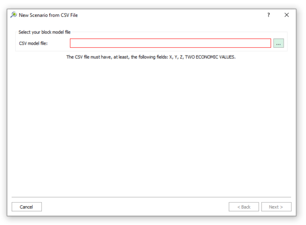 Importing the Block Model - MiningMath