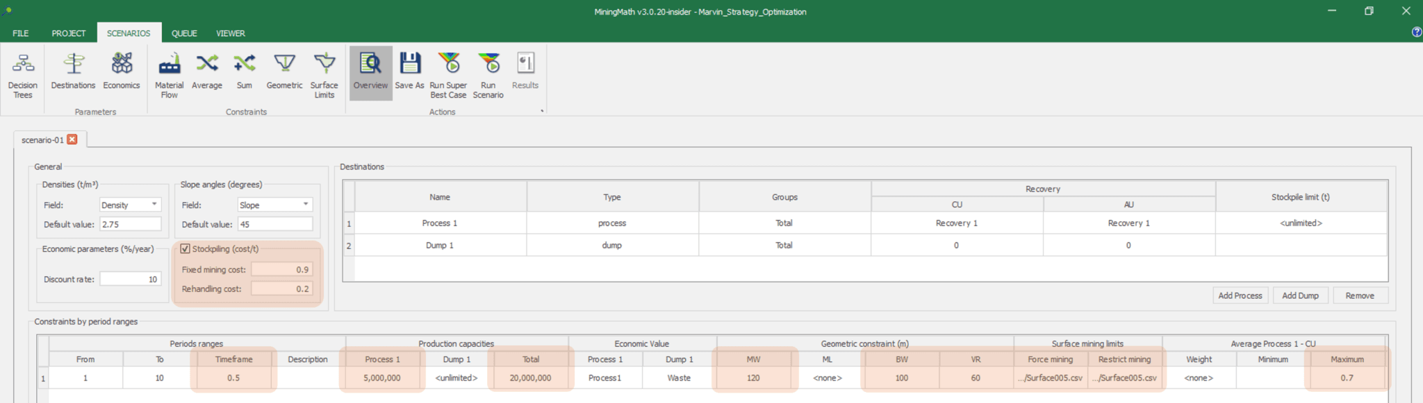 Short-term Planning - MiningMath