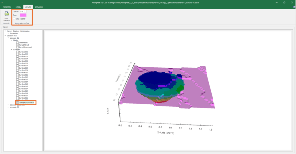 Viewer Tab - MiningMath
