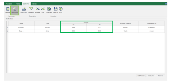 Recovery - MiningMath