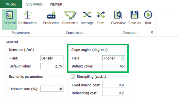 Slope Angles - MiningMath