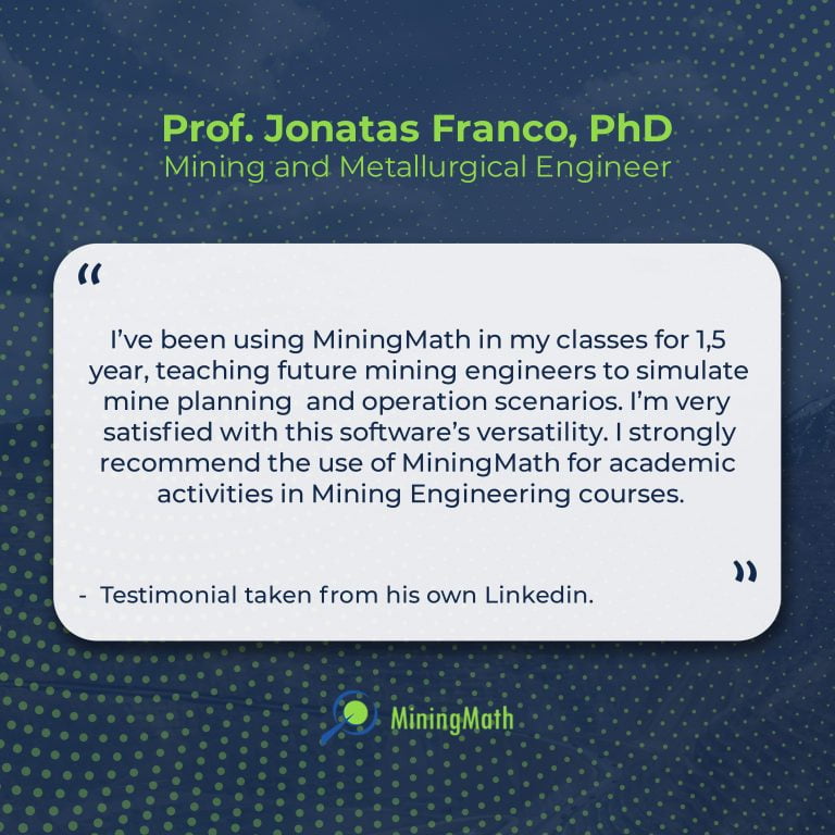 MiningMath - The Single-step Mining Optimization Engine