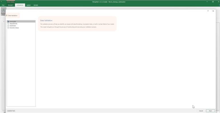 Data Validation - MiningMath