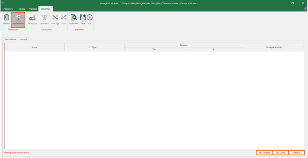 Destinations - MiningMath